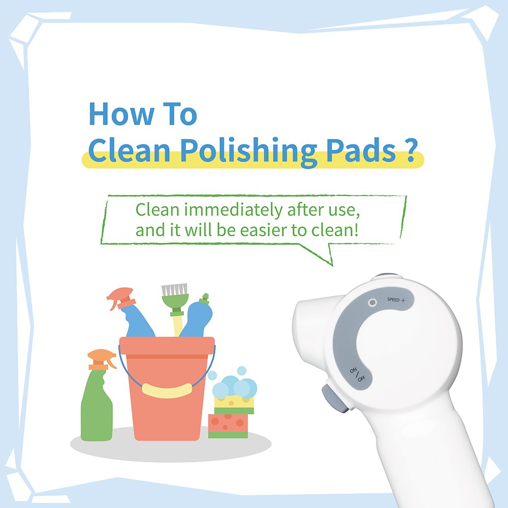 How To Clean Polishing Pads ? - WPG Sander